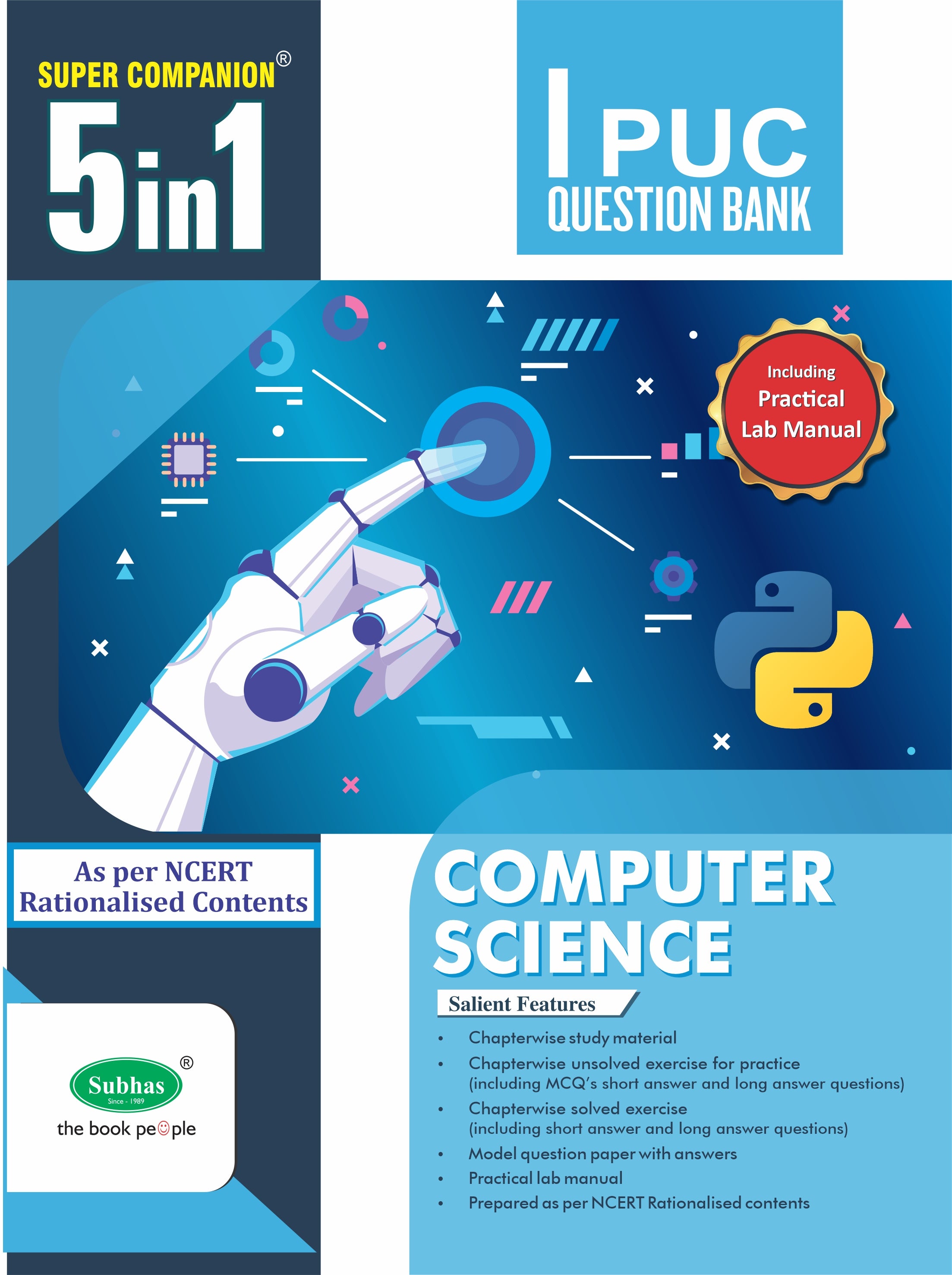 5 IN 1 1ST PU COMPUTER SCIENCE – Subhas Publishing House Pvt Ltd