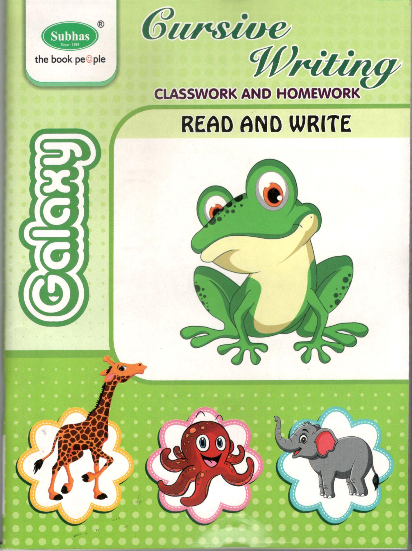 Galaxy Cursive Writing – Subhas Publishing House Pvt Ltd