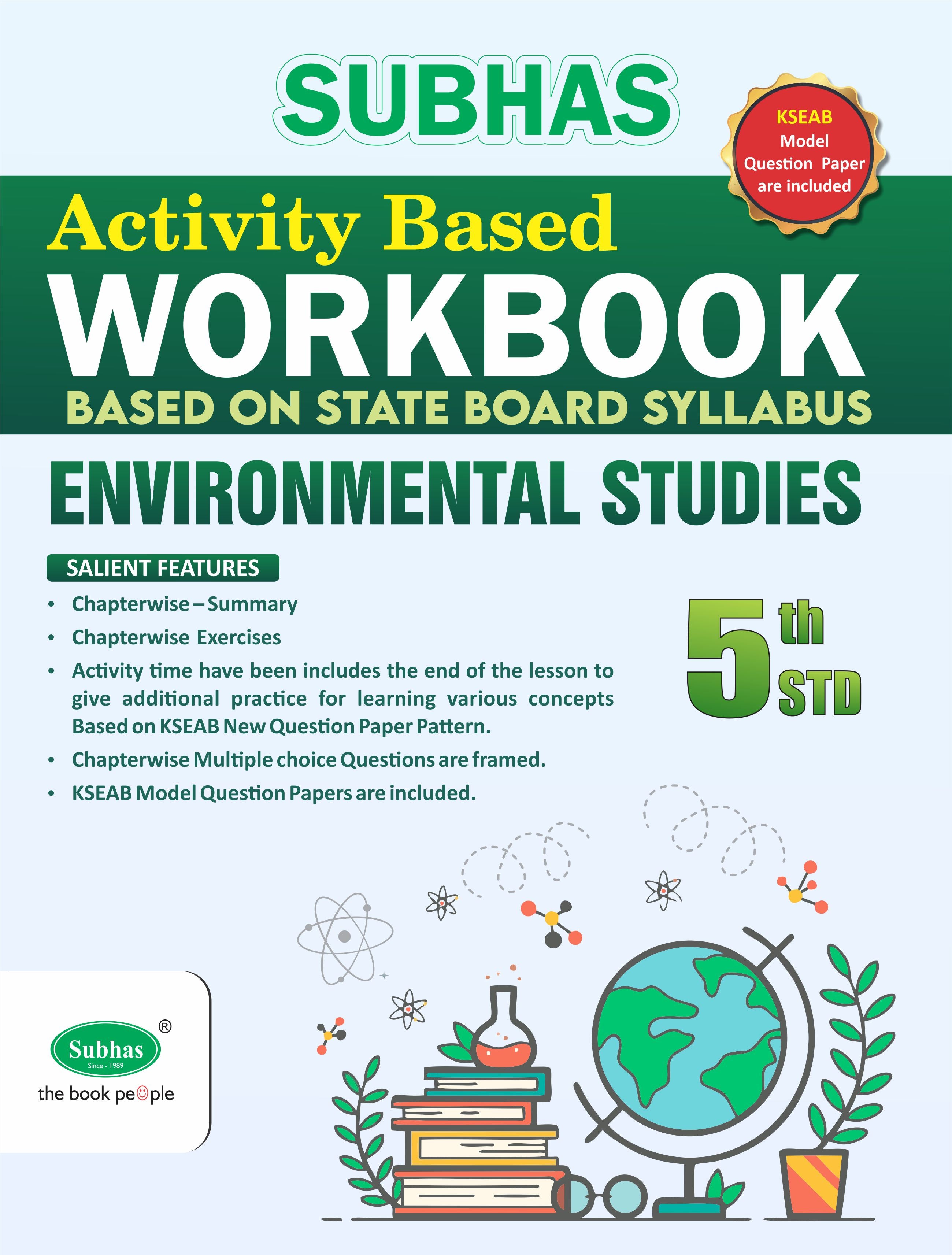 Subhas 5th Standard Activity Based Workbook Environmental Studies ...